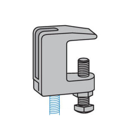 Junior Top Beam Clamps Zinc